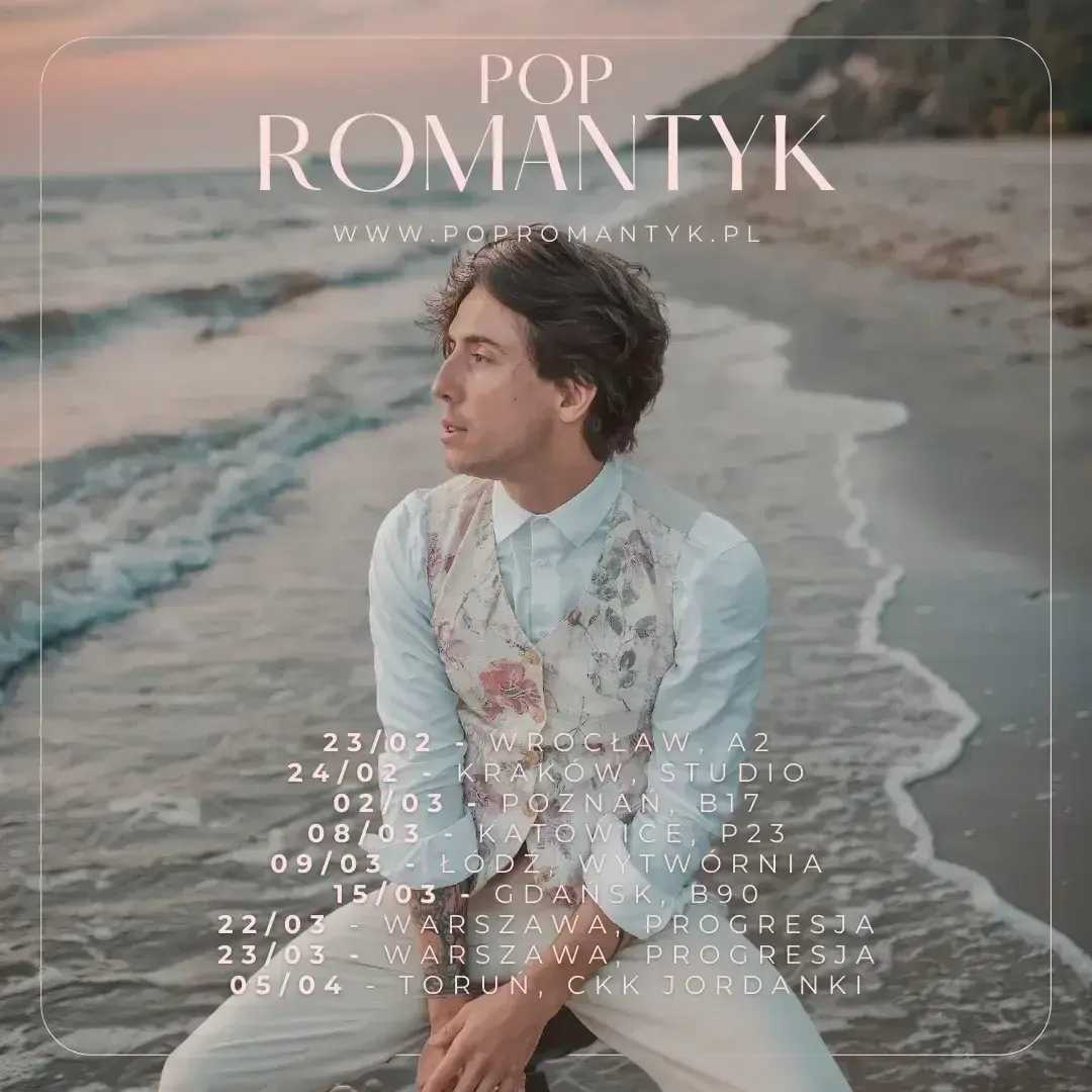 Dawid Kwiatkowski Pop Romantyk Warszawa Toru Bilety Na Ebilet Pl