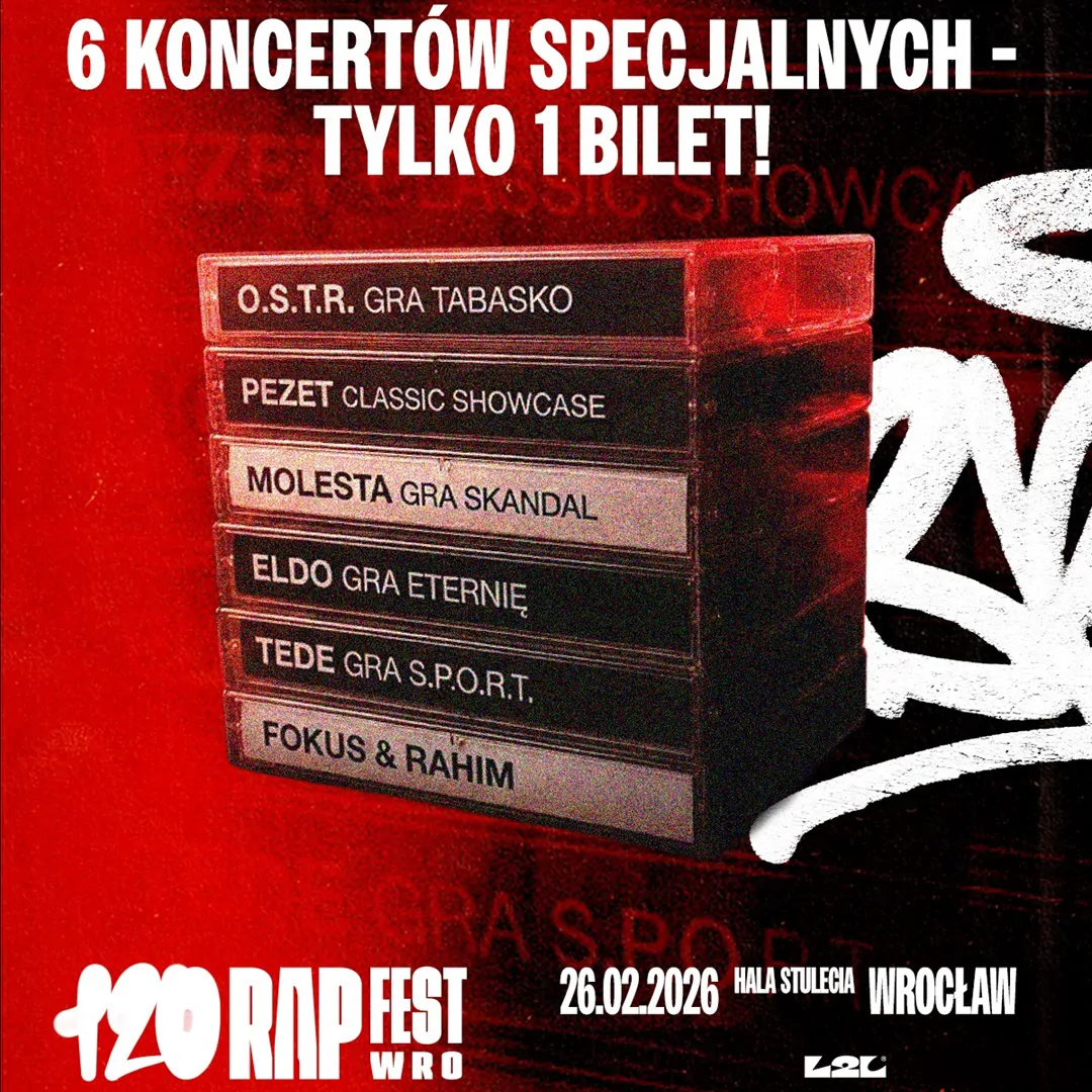 120 RAP FEST Wrocław | Wrocław | bilety na eBilet.pl