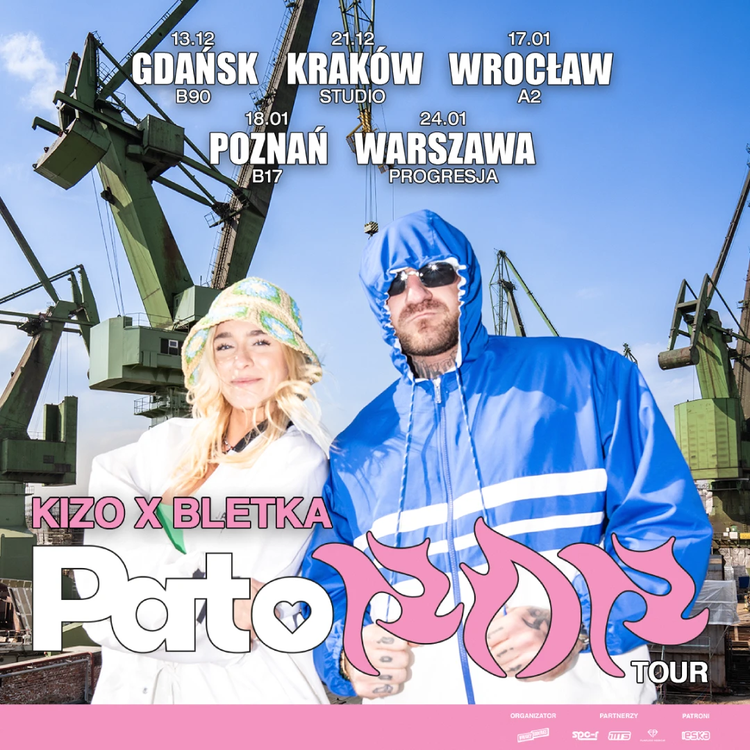 Kizo x Bletka PATOPOP Tour | Koncerty Hip Hop i Rap | bilety na eBilet.pl