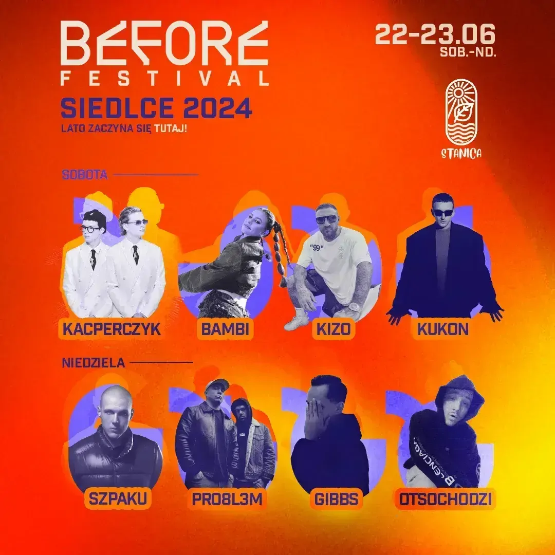 Before Festival 2024 | Koncerty Festiwale | bilety na eBilet.pl