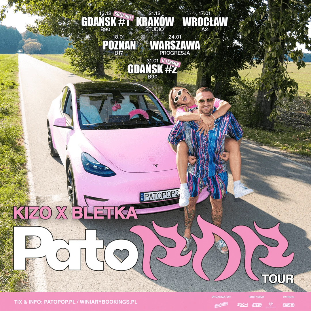 Kizo x Bletka PATOPOP Tour | Koncerty Hip Hop i Rap | bilety na eBilet.pl