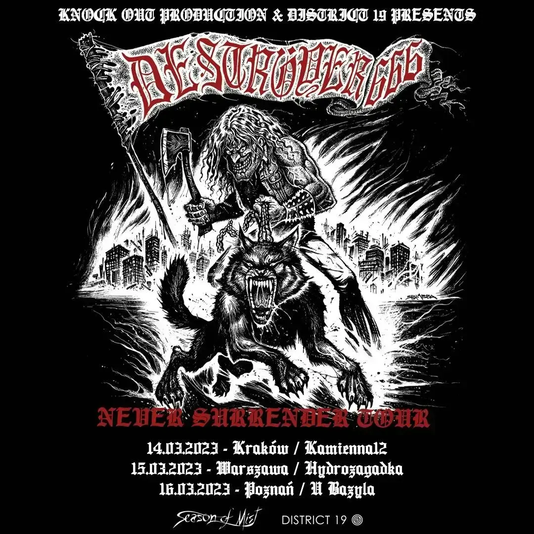 Destroyer 666 | Kraków, Warszawa, Poznań | bilety na eBilet.pl