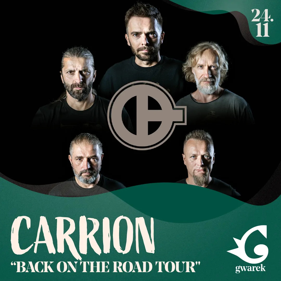 Carrion “Back on the Road Tour" | Kraków | bilety na eBilet.pl