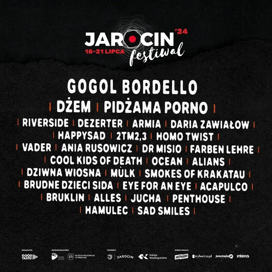 Jarocin Festiwal 2024 | Koncerty Festiwale | bilety na eBilet.pl
