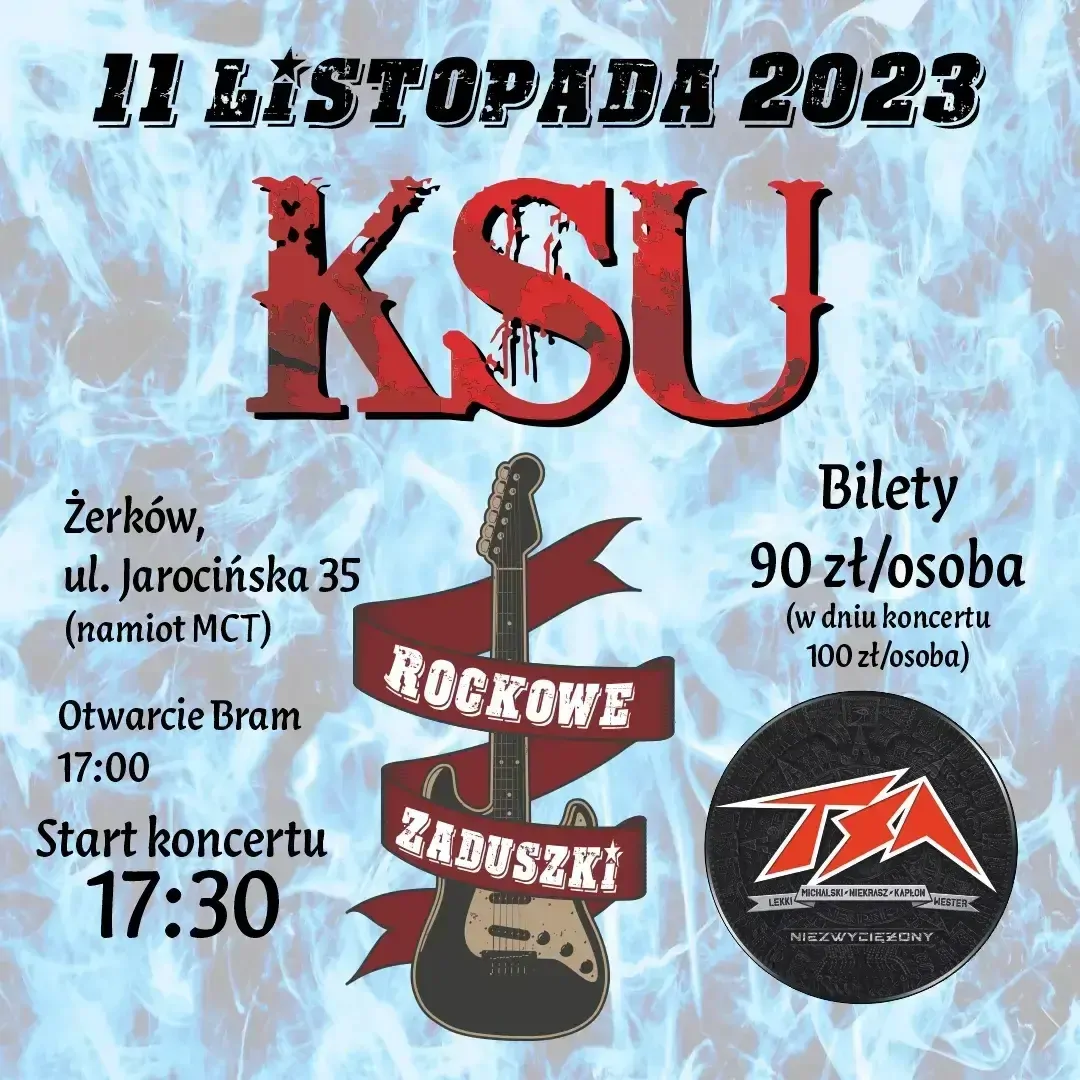 Rockowe Zaduszki - Koncert KSU i TSA | | bilety na eBilet.pl