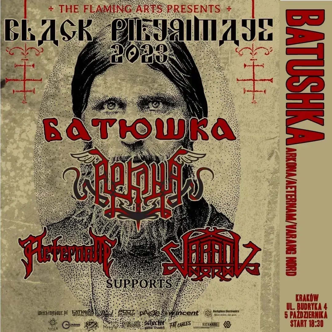 BLACK PILGRIMAGE TOUR 2023: BATUSHKA + REDEMPTOR + AETERNAM | | bilety ...