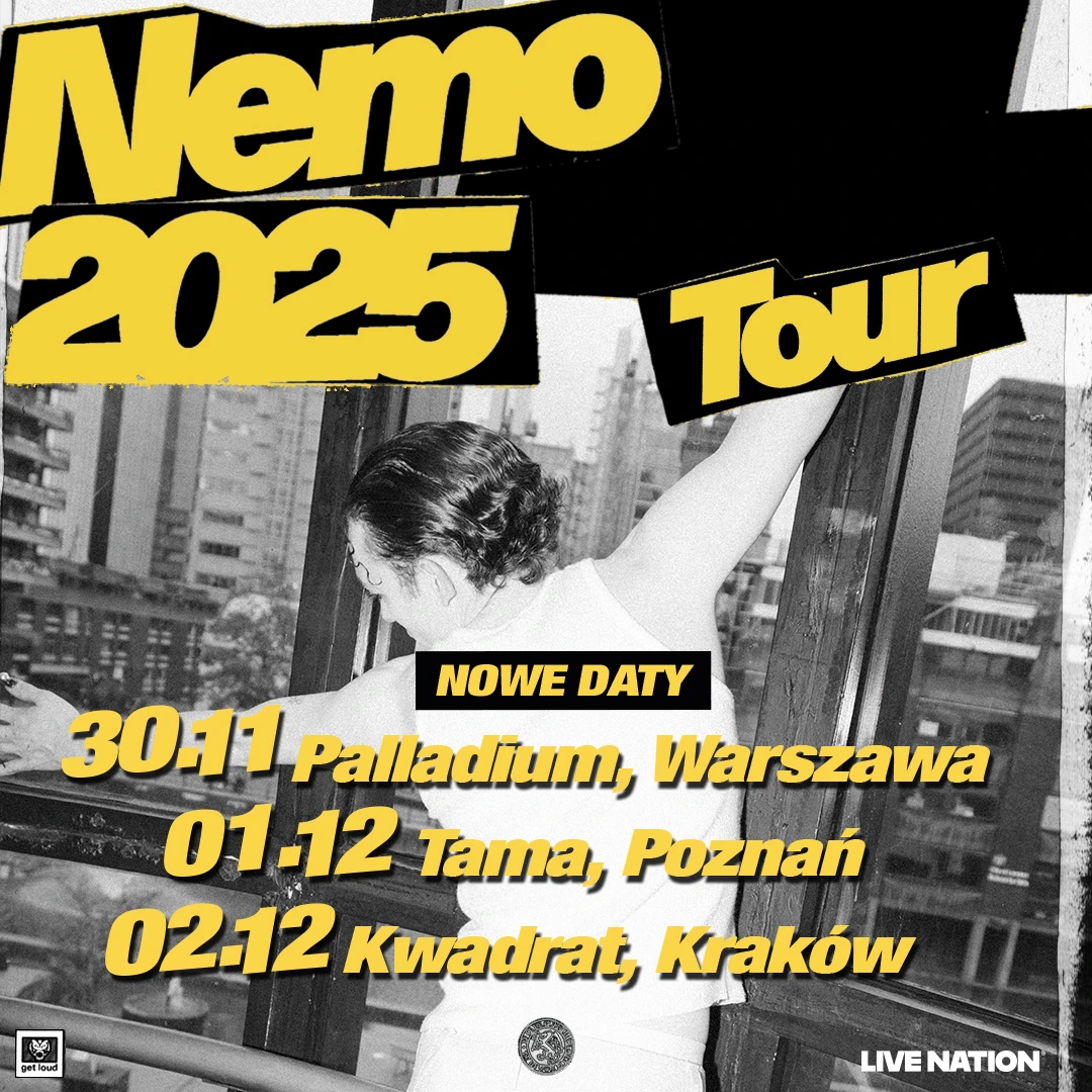 Nemo - Break The Code Europe Tour 2025 | Warszawa, Poznań, Kraków ...