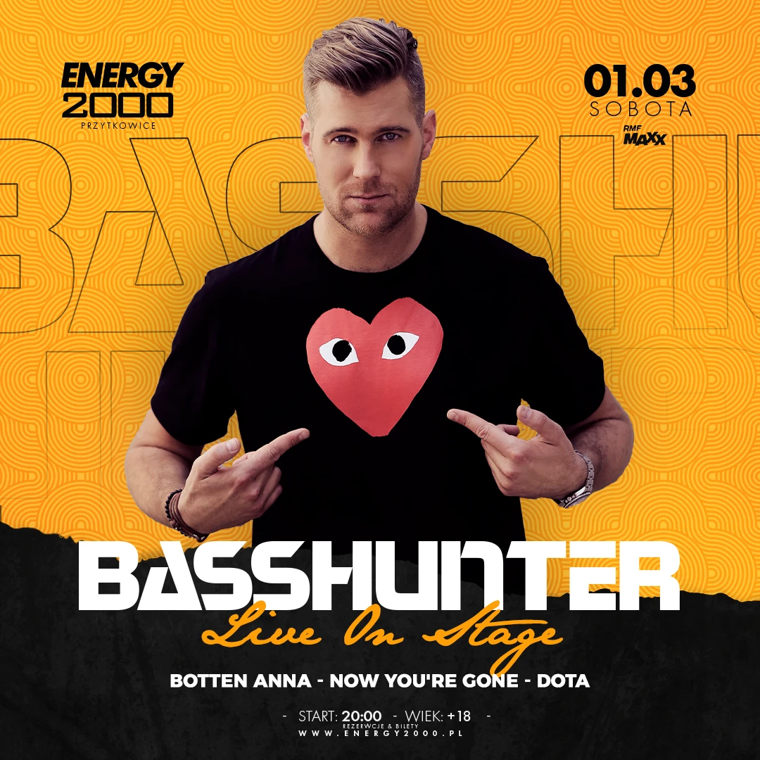 Basshunter | Przytkowice, Katowice | bilety na eBilet.pl