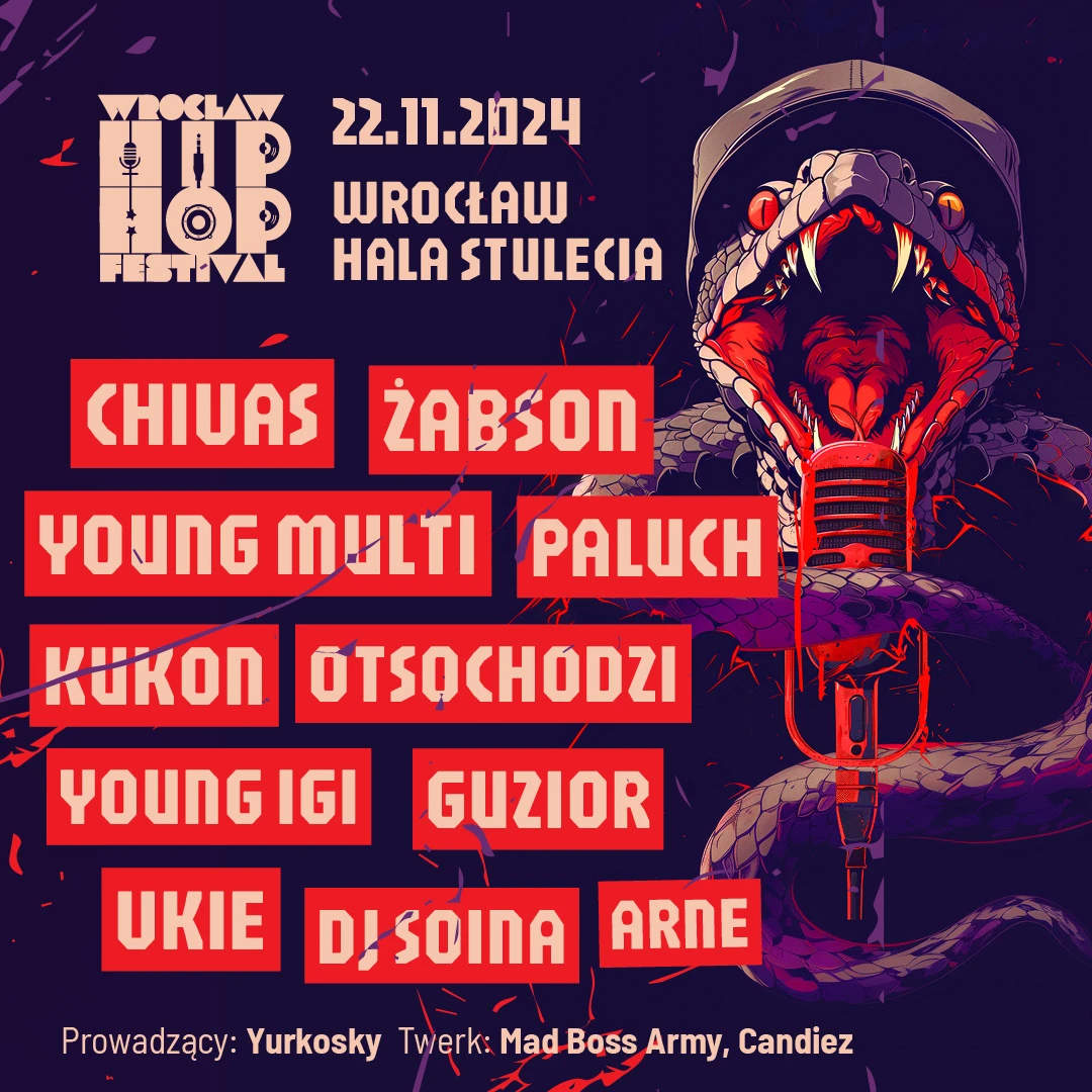 Wrocław Hip Hop Festival 2024 | Koncerty Festiwale | bilety na eBilet.pl