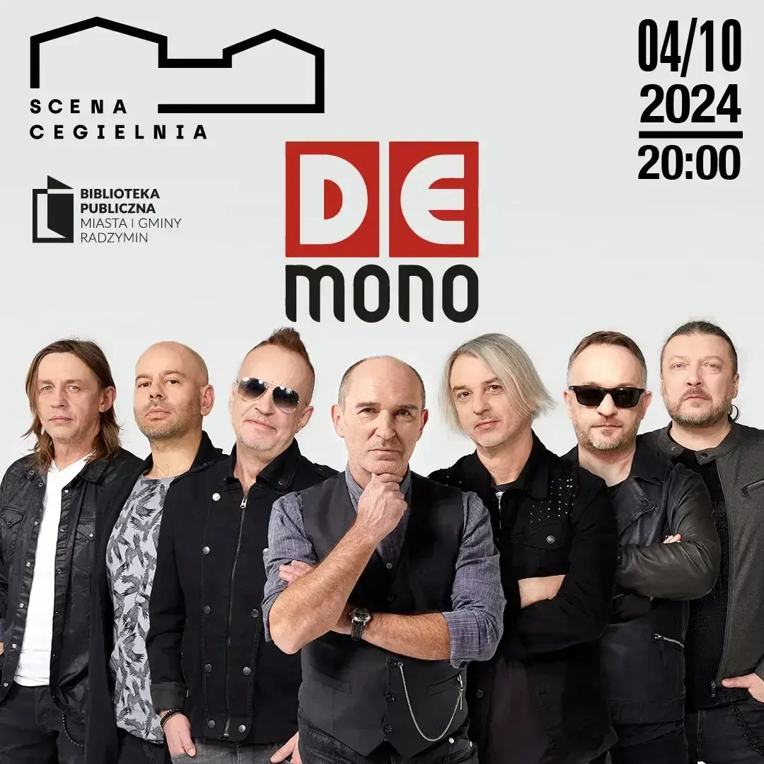 De Mono | Radzymin | bilety na eBilet.pl