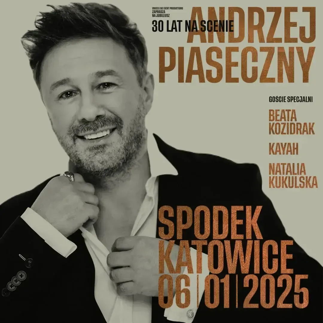 Andrzej Piaseczny bilety Wielkie Muzyczne Urodziny