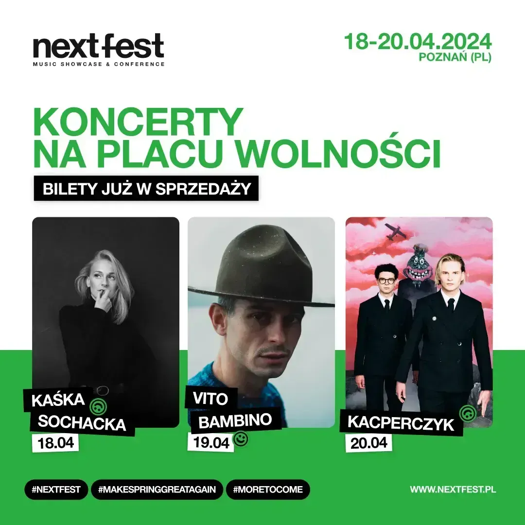 NEXT FEST Music Showcase & Conference | Koncerty Festiwale | bilety na ...