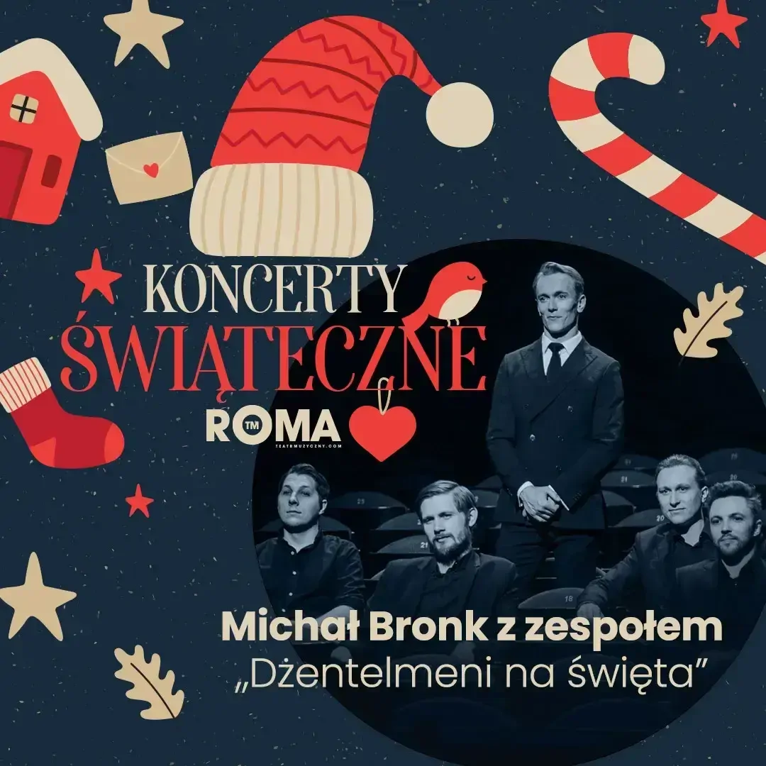 Michał Bronk z zespołem – „Dżentelmeni na święta” – koncert | Warszawa ...