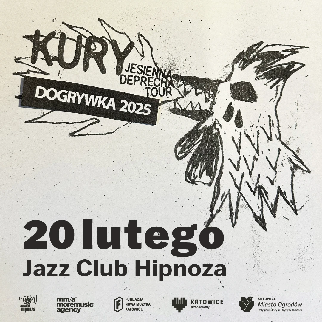 KURY W HIPNOZIE | JESIENNA DEPRECHA TOUR | DOGRYWKA 2025 | Koncerty Rock | bilety na eBilet.pl