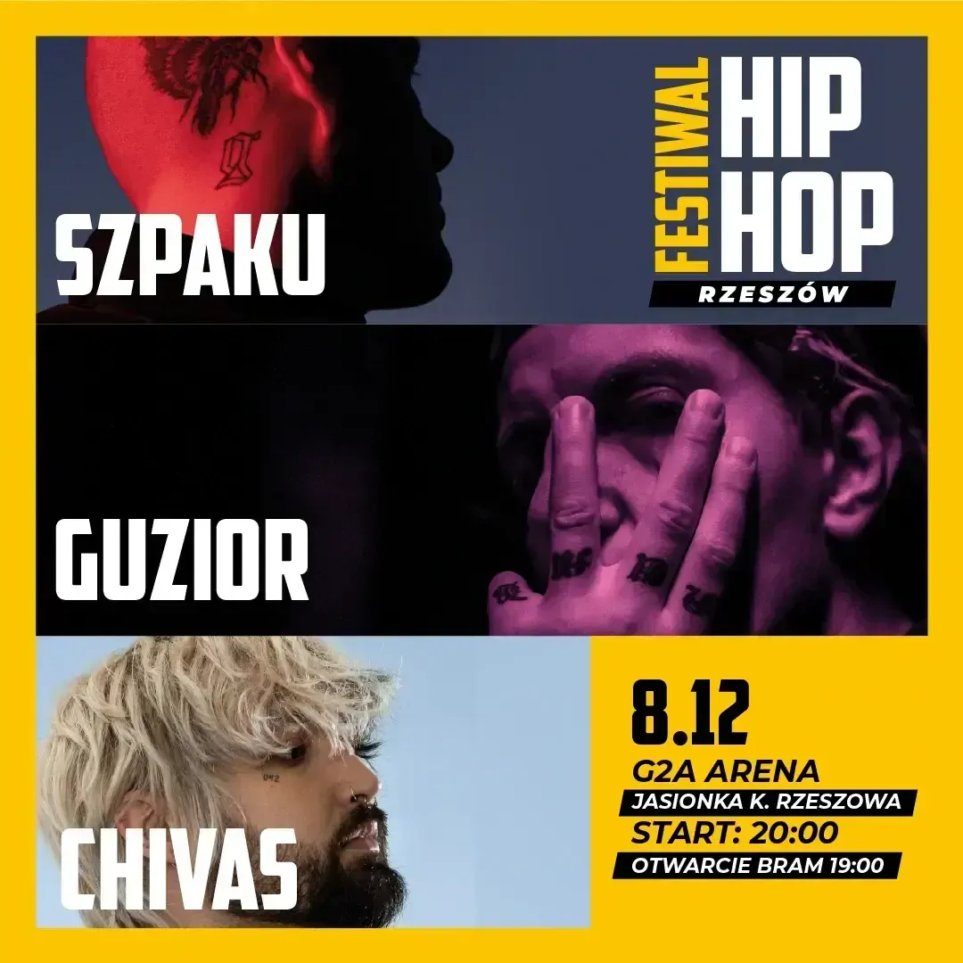 Rzeszów Hip Hop Festiwal | Bilety Artyści Line-up | eBilet.pl
