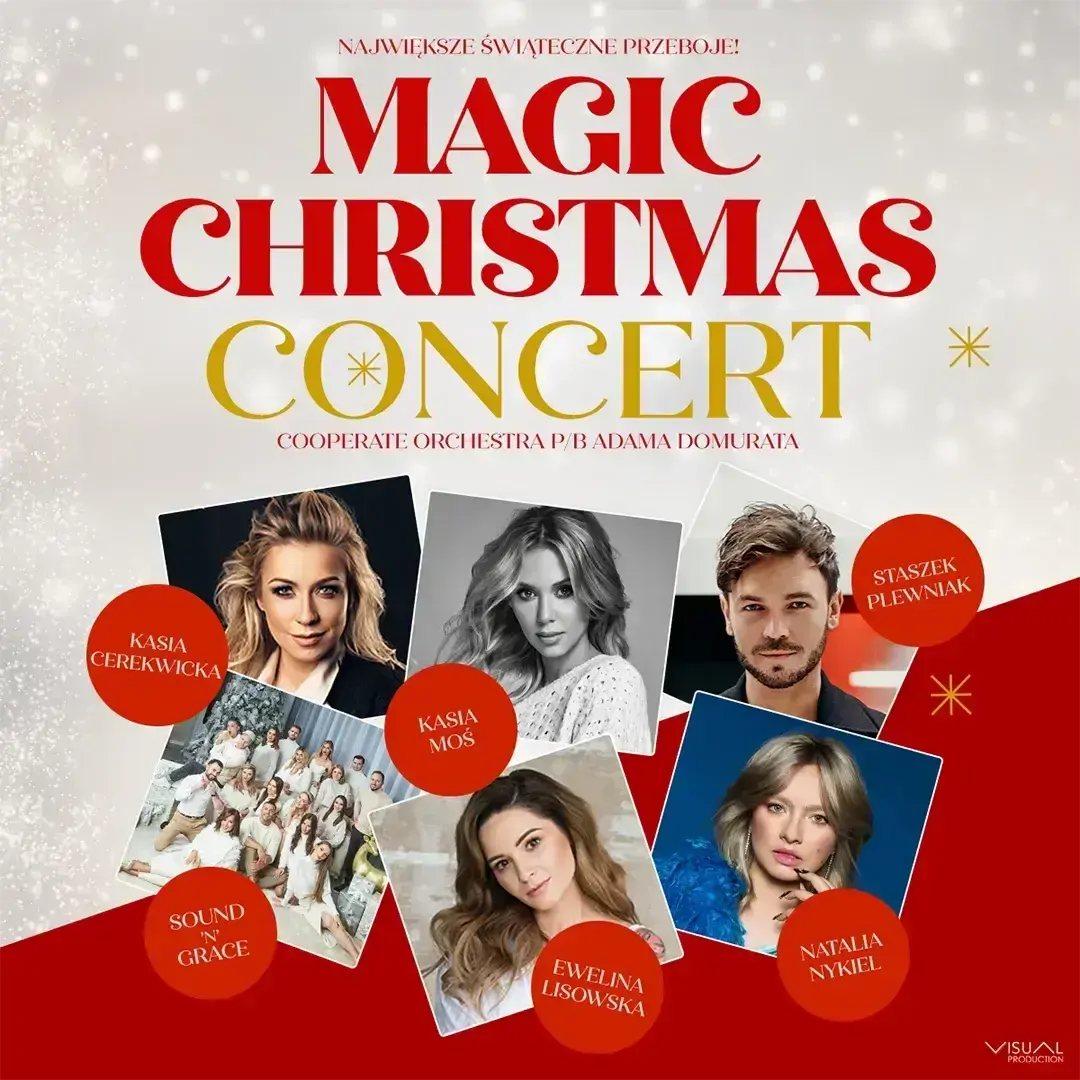 Magic Christmas Concert - największe świąteczne przeboje | Koncerty Pop | bilety na eBilet.pl