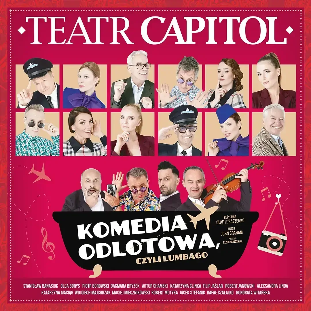 Komedia odlotowa, czyli lumbago | Komedia | bilety do teatru eBilet.pl