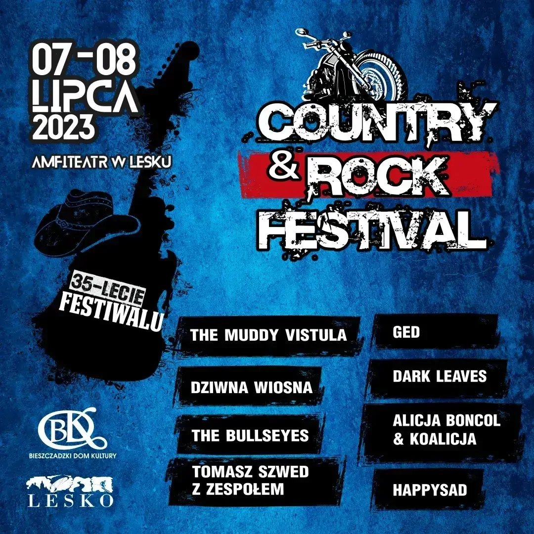 Country & Rock Festival Lesko | Bilety Artyści Line-up | eBilet.pl