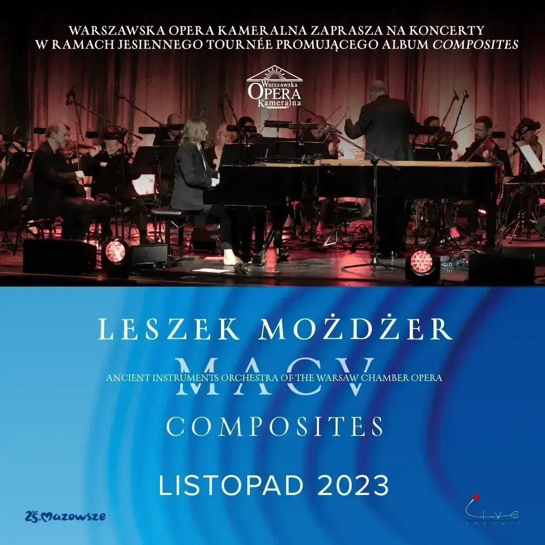 „Composites”: Leszek Możdżer i Orkiestra MACV | Koncerty Jazz i Blues ...