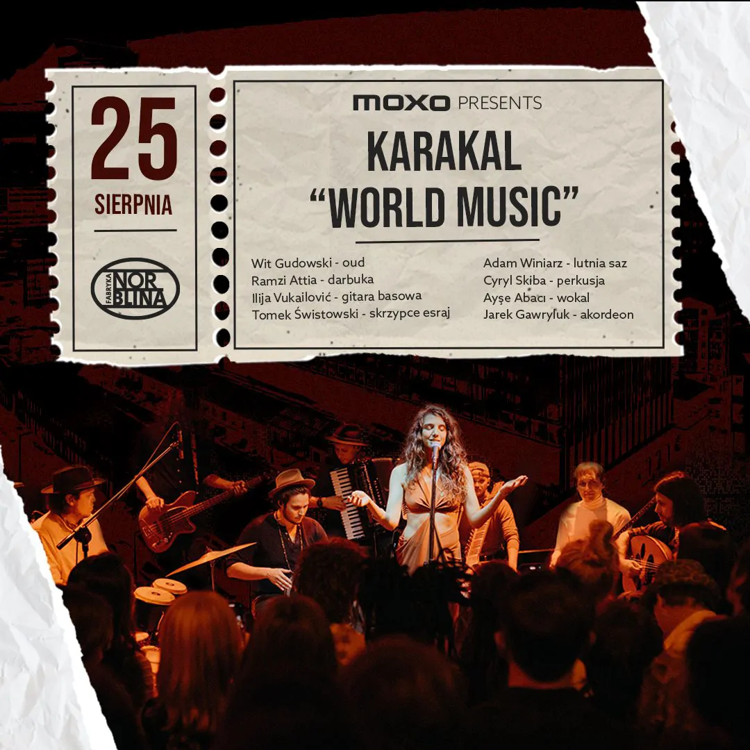 MOXO presents: Karakal (World Music) | | bilety na eBilet.pl