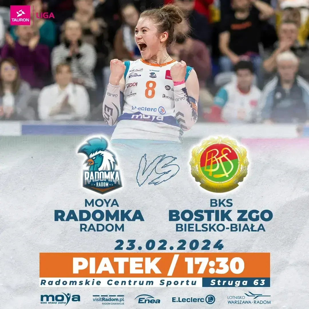 MOYA Radomka Radom sezon 2023/2024 | Sporty drużynowe | bilety na eBilet.pl