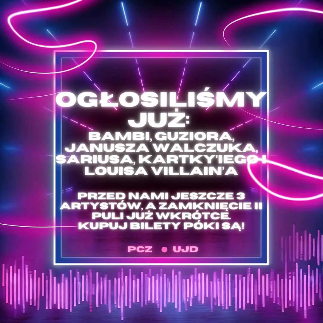 Juwenalia Częstochowskie 2025 | Koncerty Festiwale | bilety na eBilet.pl