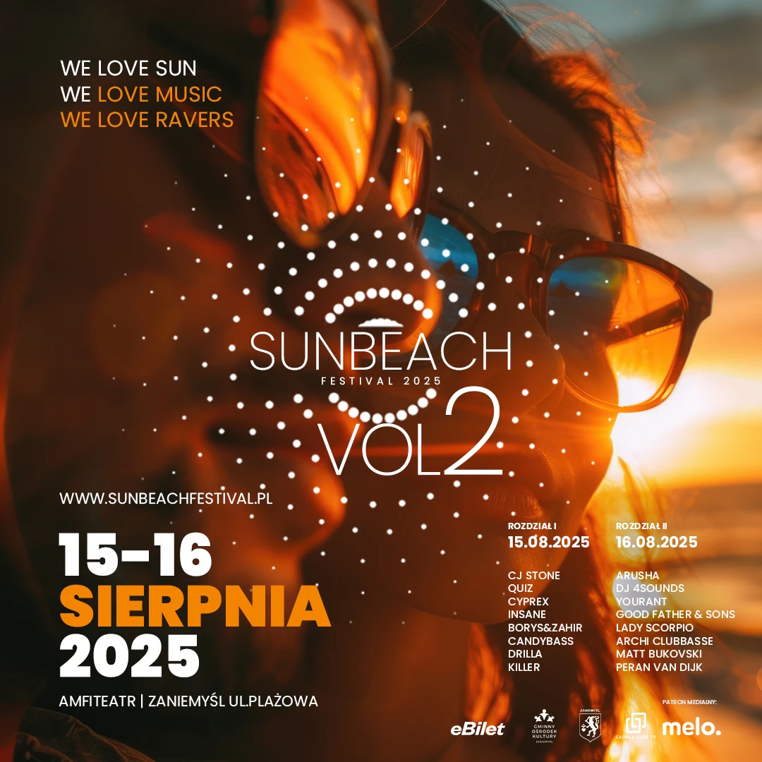 SunBeach Festival Vol. 2 | Zaniemyśl | bilety na eBilet.pl