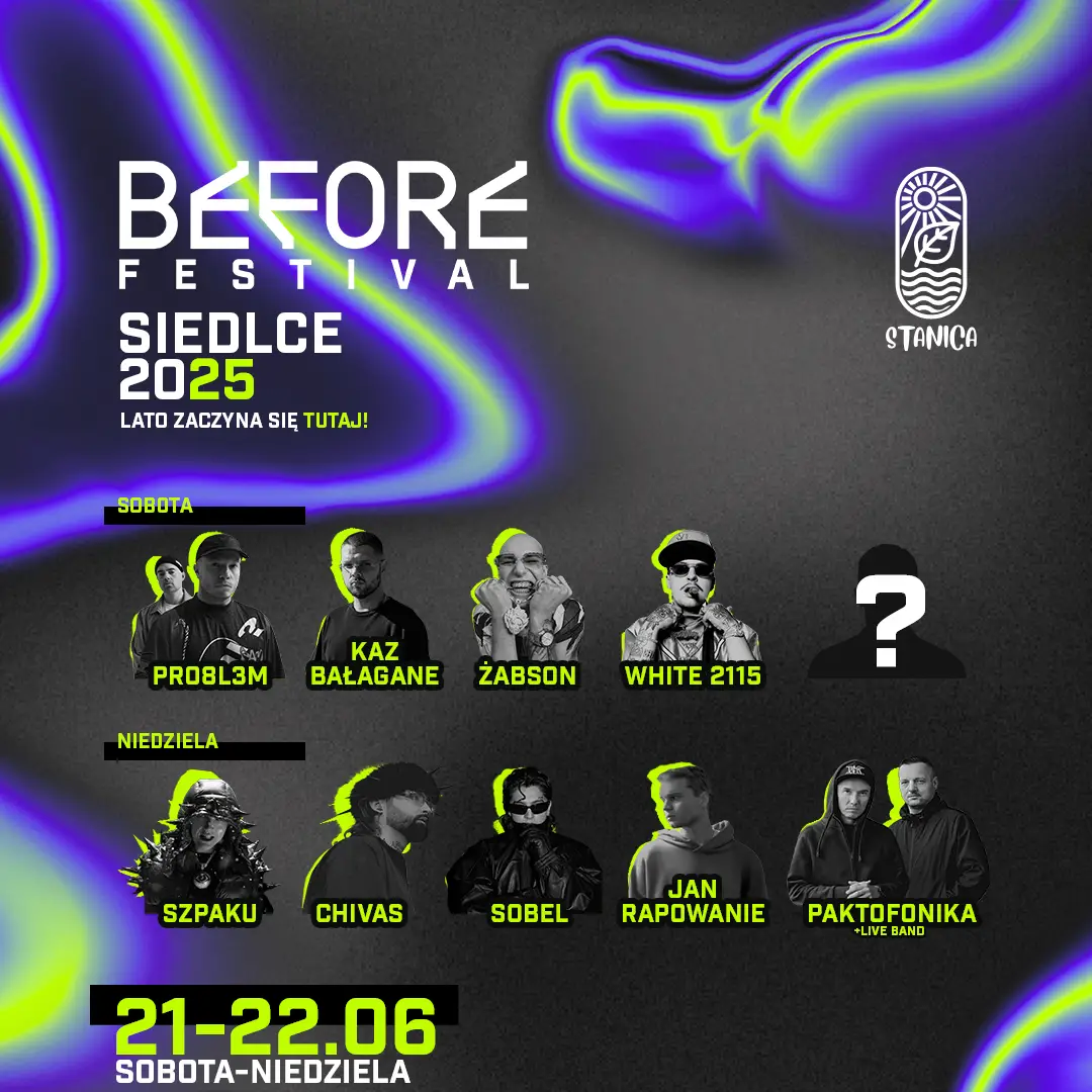 Before Festival 2025 | Koncerty Festiwale | bilety na eBilet.pl
