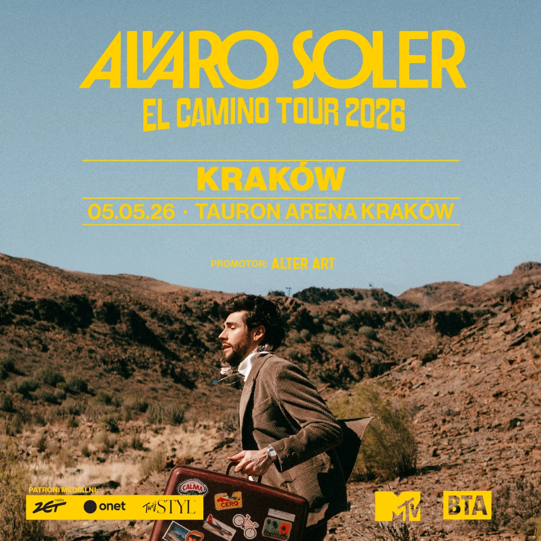 Alvaro Soler - El Camino Tour 2026 | Kraków | bilety na eBilet.pl