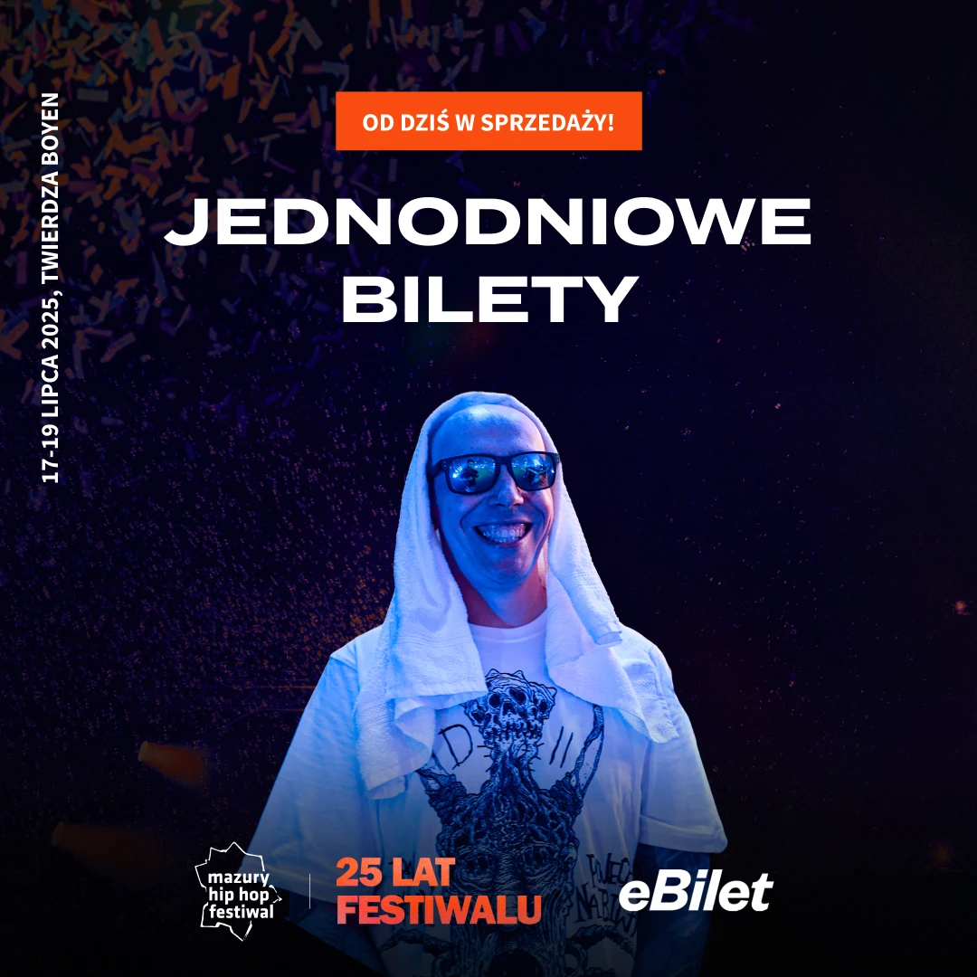 Mazury Hip Hop Festiwal 2025 | Koncerty Festiwale | bilety na eBilet.pl