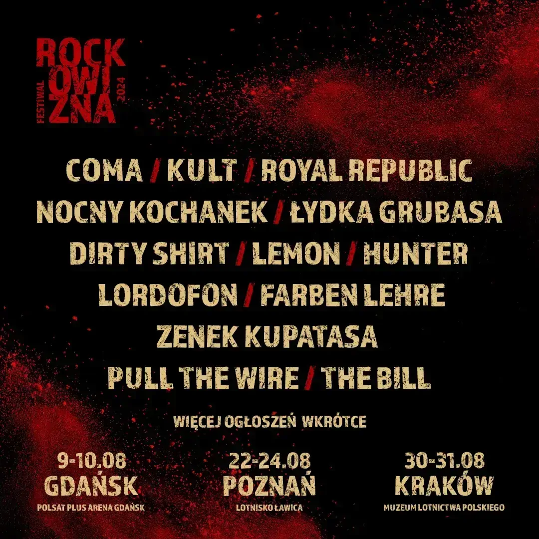 Rockowizna Festiwal 2024 | Koncerty Festiwale | bilety na eBilet.pl