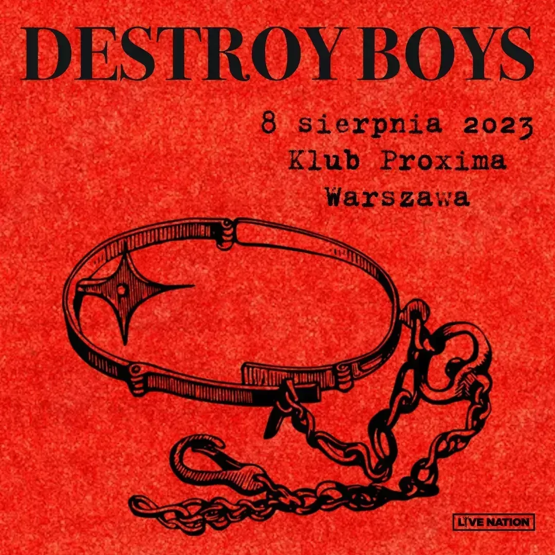Destroy Boys | Warszawa | bilety na eBilet.pl