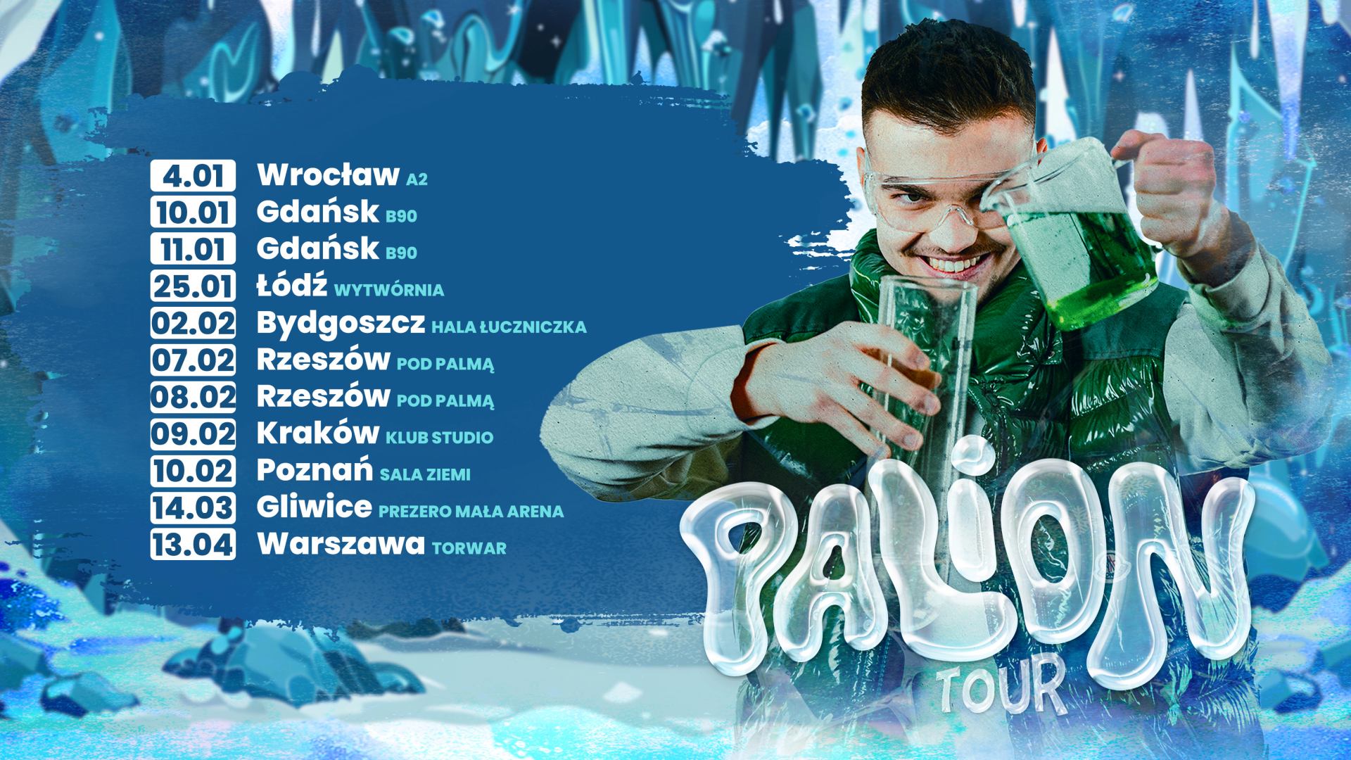 Palion Tour 2025 | Koncerty Hip Hop i Rap | bilety na eBilet.pl